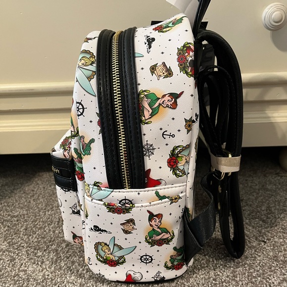 Loungefly | Bags | Nwt Disney Peter Pan Tattoo Loungefly Mini Backpack ...